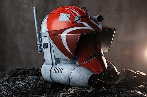 Evere SW Commander Vaughn Helmet - Cosplay Deluxe Halloween Collectible Helmet