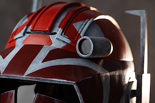 Evere SW Commander Vaughn Helmet - Cosplay Deluxe Halloween Collectible Helmet
