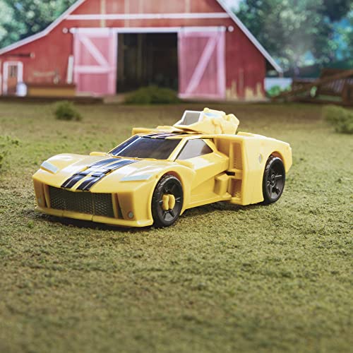 Transformers Toys EarthSpark Deluxe Class Bumblebee Action Figure, 5-Inch, Robot Toys for Kids Ages 6 and Up