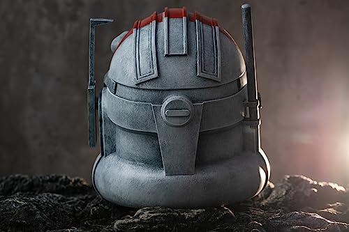 Evere SW Commander Vaughn Helmet - Cosplay Deluxe Halloween Collectible Helmet