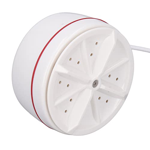 Mini Washing Machine, Foldable Laundry Washer Automatic Cycle Ultrasonic Turbine Washer USB Power Portable Underwear Washer Travel Washing Machine for Baby Clothes, Socks, Underpant