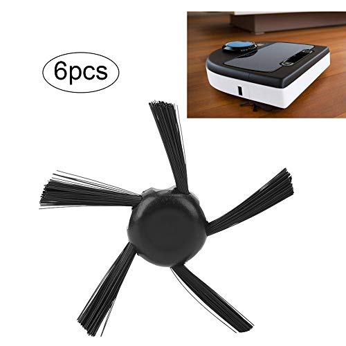 TOPINCN 6pcs Side Brush Replacement Fit for Neato Botvac D Series D7 D5 D3 D80 Sweeping Machine Sweeper Machine Robot Vacuum Cleaner Accessories