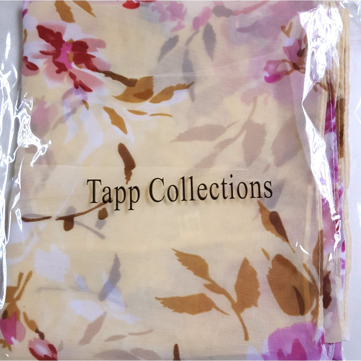 Fashionable Polka Dots Soft Chiffon Scarf - Black