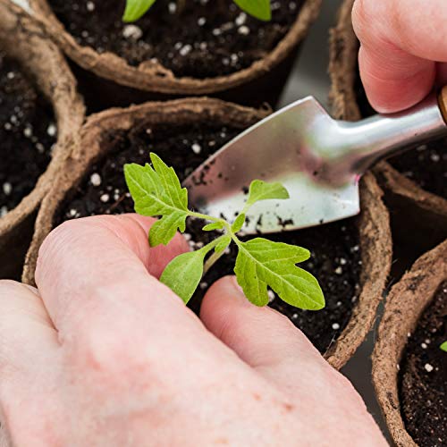 homenote Peat Pots, 120 Pcs 3.15 Inch Seed Starting Pots with Drainage Holes Round Nursery Pot, Biodegradable Plants Pots with Bonus 20 Plant Labels