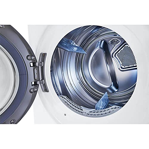 LG WKEX200HWA Compact 2 in 1 Laundry and Dryer Combo 27 Inch Washing machine 6 cycles, Laundry Center, Energy Star Certified, Washtower, Wrinkle Free, Wifi and Turbosteam technology with sensor for house and apartment in white