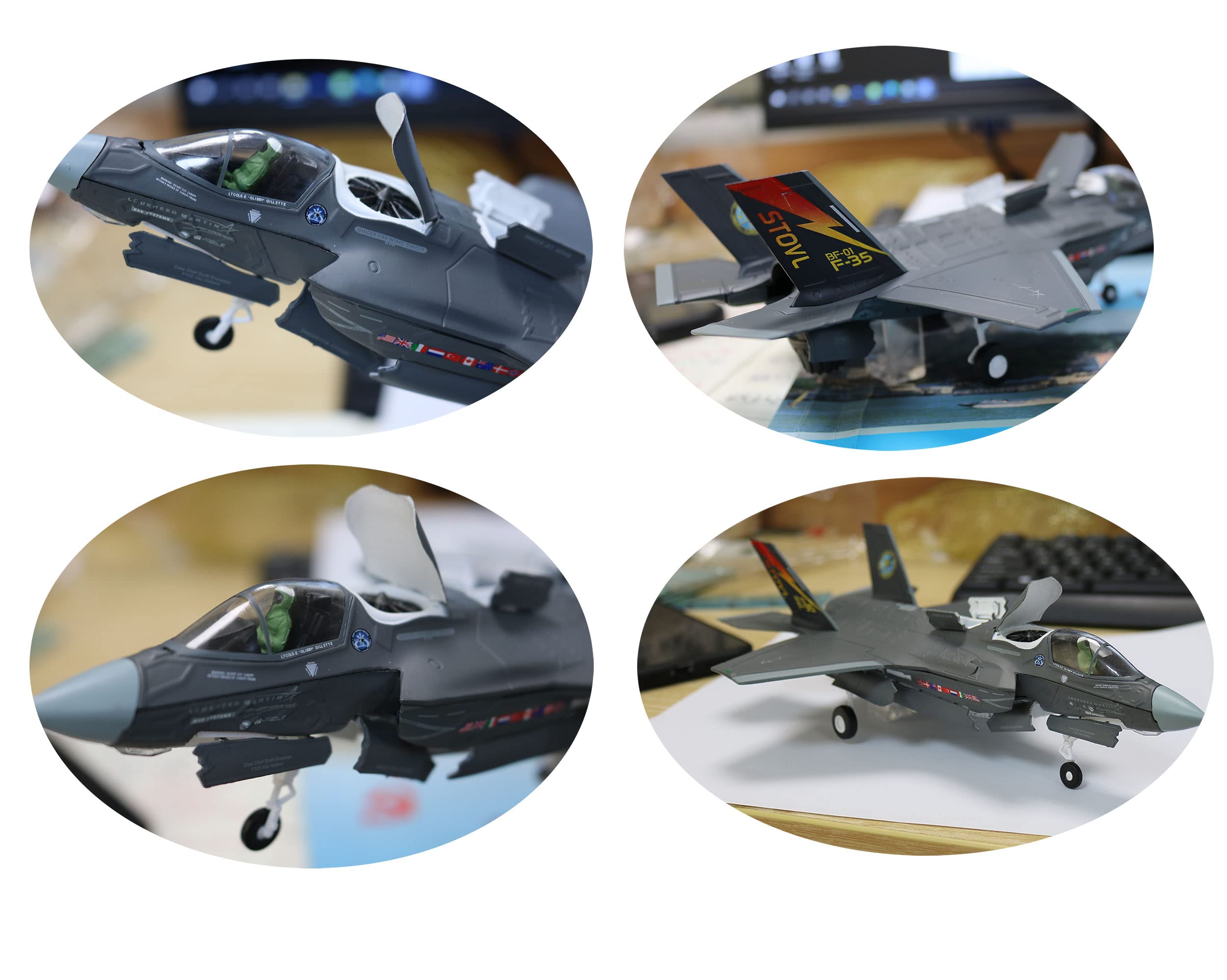 wltk Martin F-35B Lightning II 1/72 Die-cast Aircraft Model