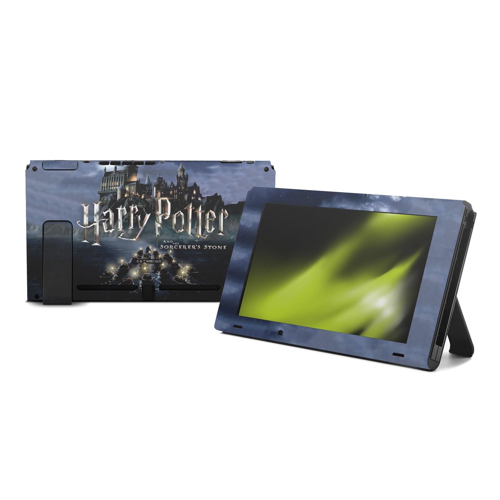 Head Case Designs Officially Licensed Harry Potter Castle Graphics Vinyl Sticker Gaming Skin Decal Cover Compatible With Nintendo Switch Console & Dock & Joy-Con Controller Bundle
