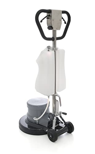 Industrial Floor Polisher Machine with (1 Tank + 2 Brushes + 1 Pad Holder) ,1.5 HP