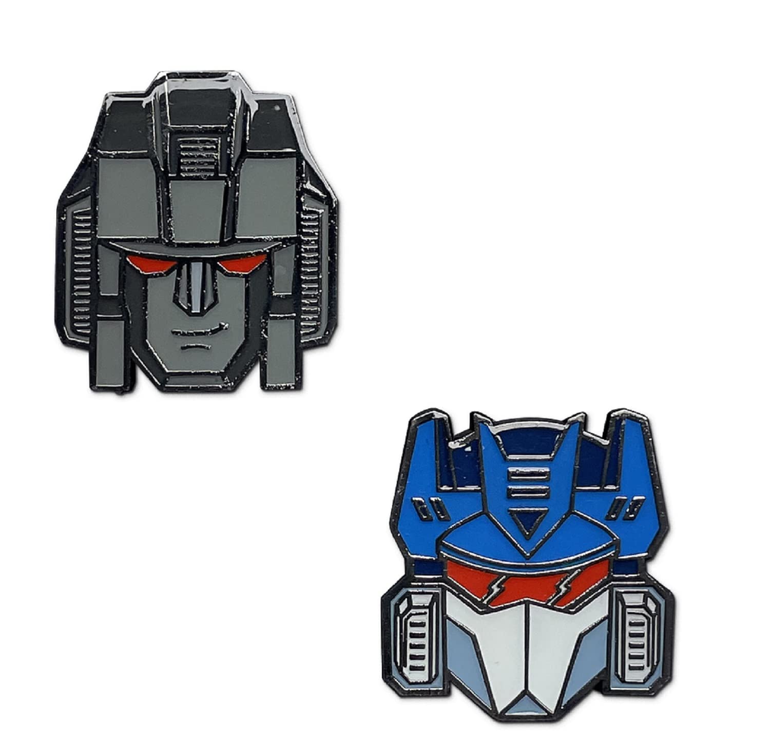 Transformers Decepticons Soundwave and Starscream 2 Pack Enamel Pin Set
