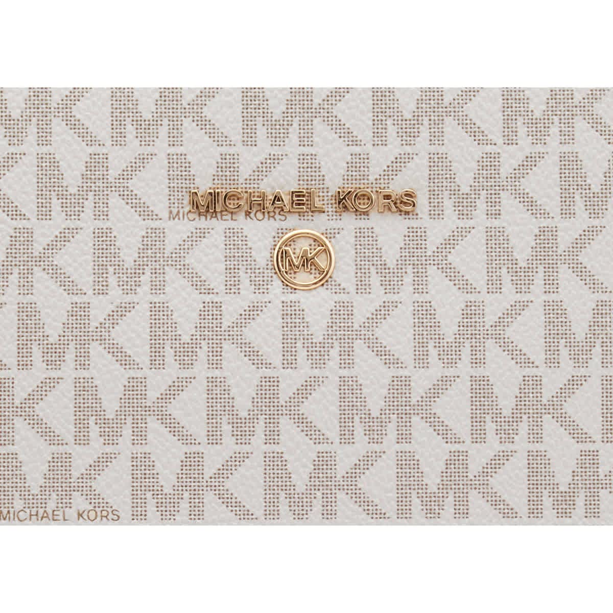 Michael Kors Jet Set Charm Large Dome Crossbody, Vanilla/Soft Pink