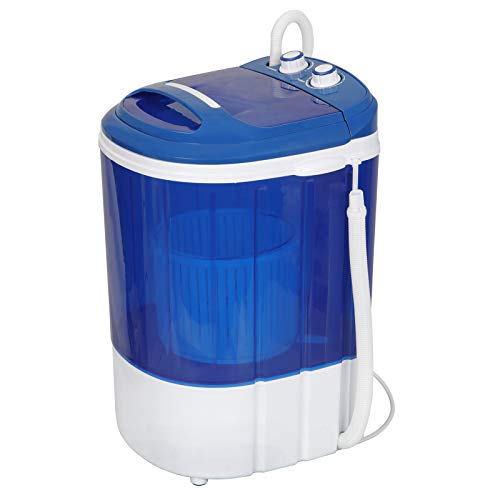 Mini Washing Machine, Portable Washer for Compact Laundry Semi-Automatic Compact Washer & Spinner 5.7 Lbs