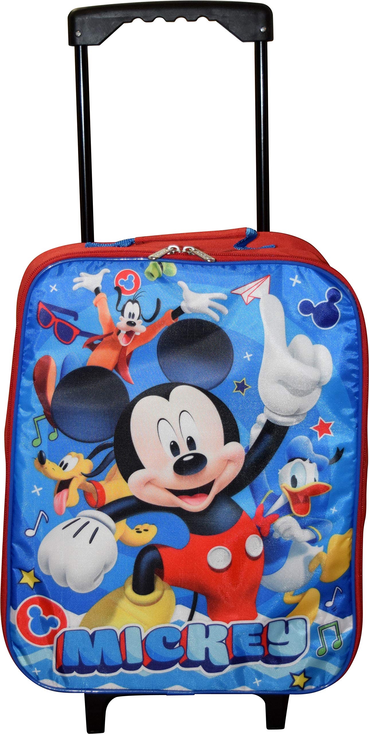 Junior Mickey And The Roadster Racers 15" Collapsible Wheeled Pilot Case
