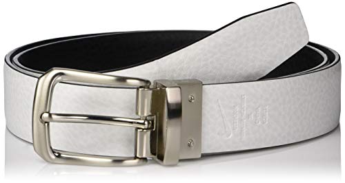 Nike boys Reversible Pebble Harness Belt, Black/White, X-Large US
