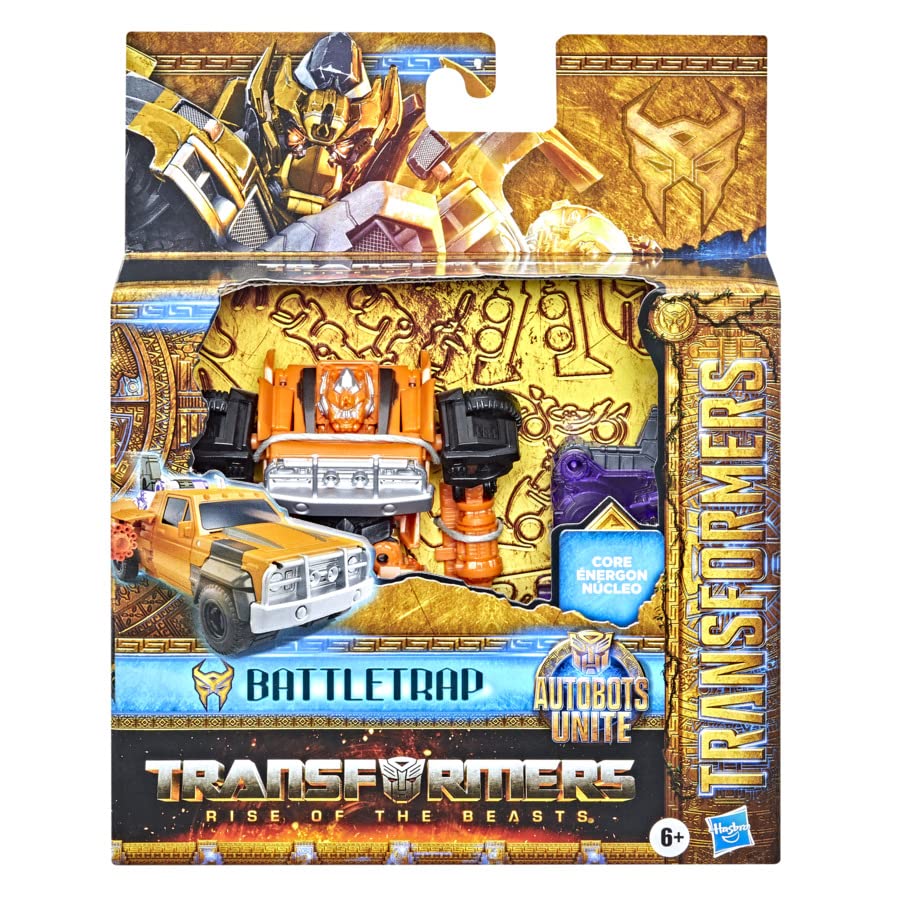 Transformers Rise of The Beasts Autobots Unite Power Plus Series Battletrap 5" Action Figure
