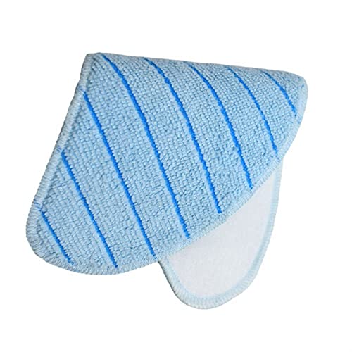 Onnekas Sweeping Robot Washable Mop Pads Compatible with ECOVACS DEEBOT OZMO T9 T9 Max T9 AIVI T8 N8 N9 Vacuum Cleaner Microfiber Mopping Cloth Rags Sweeper Accessories (Color : As Shown)