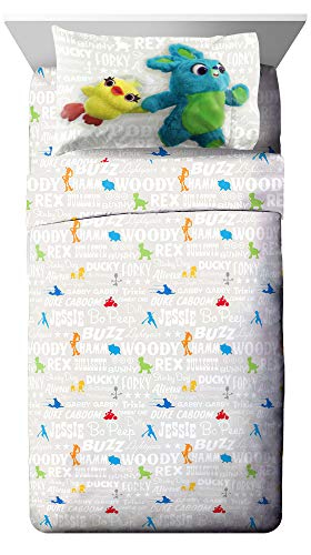 Jay Franco Disney Pixar Bed Set, Twin, Toy Story 4