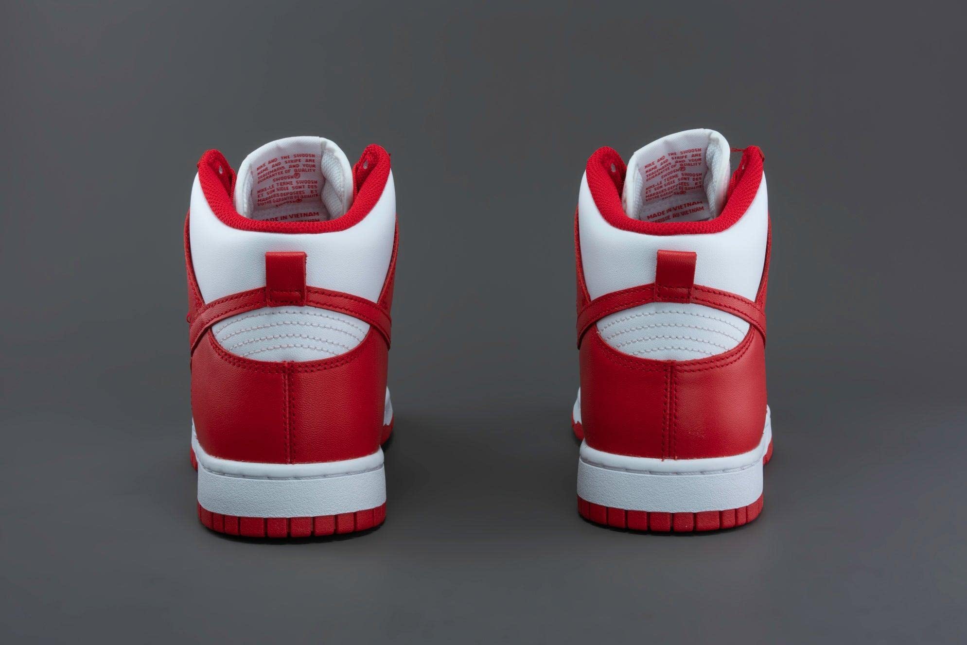 Nike Unisex's Dunk High Retro Shoes, Wit, 10.5
