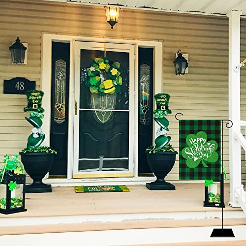 WATINC 12Pcs Seasonal Garden Flags Burlap Vertical Double Sided Happy Halloween Thanksgiving Merry Christmas Hello Spring Summer Fall Winter Party Decorations House Flag for Lawn Yard 12 x 18 Inch