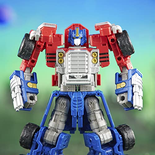 Transformers Toys Legacy Evolution Commander Armada Universe Optimus Prime Toy, 7.5-inch, Action Figure for Boys and Girls Ages 8 and Up