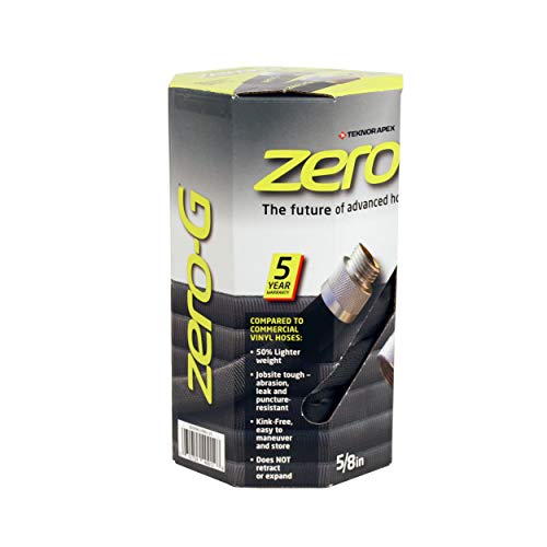zero-G Lightweight, Kink-Resistant, Heavy Duty Garden Hoses (5/8" x 25')