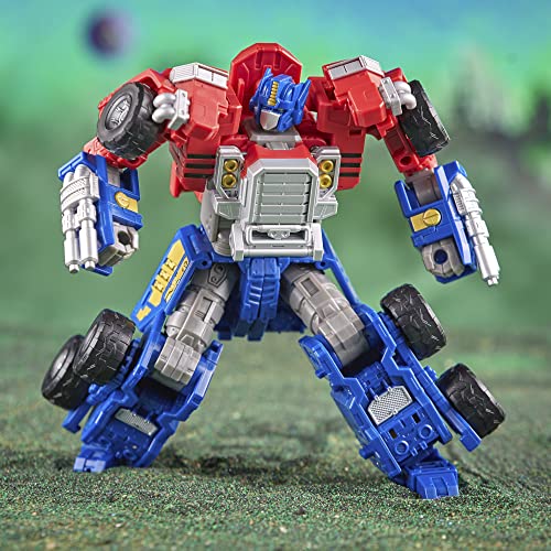 Transformers Toys Legacy Evolution Commander Armada Universe Optimus Prime Toy, 7.5-inch, Action Figure for Boys and Girls Ages 8 and Up