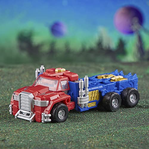 Transformers Toys Legacy Evolution Commander Armada Universe Optimus Prime Toy, 7.5-inch, Action Figure for Boys and Girls Ages 8 and Up