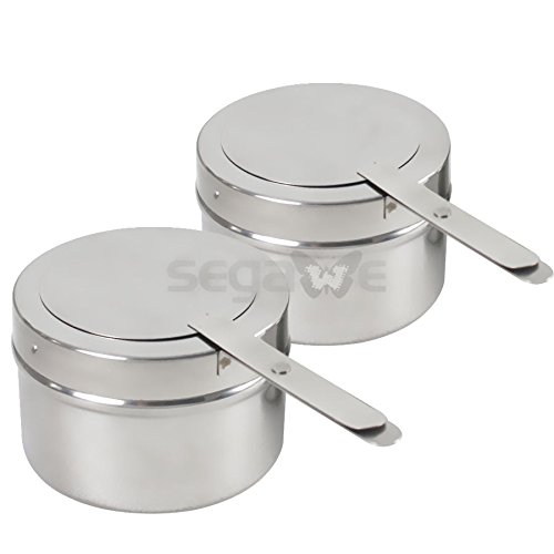 Elegant Design Durable Frame 4 PACK CATERING STAINLESS STEEL Welded CHAFER CHAFING DISH SET 8 Quart PARTY PACK Buffets, Hotel Breakfast Area, Brunches, Wedding Banquets Mirror Dripless Water Pan