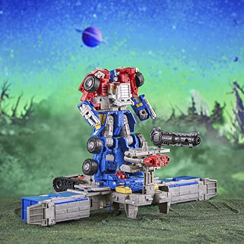Transformers Toys Legacy Evolution Commander Armada Universe Optimus Prime Toy, 7.5-inch, Action Figure for Boys and Girls Ages 8 and Up