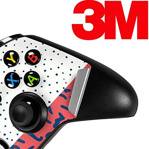 Skinit Decal Gaming Skin Compatible with Xbox One S Controller - Originally Designed Polka Dot Split Design