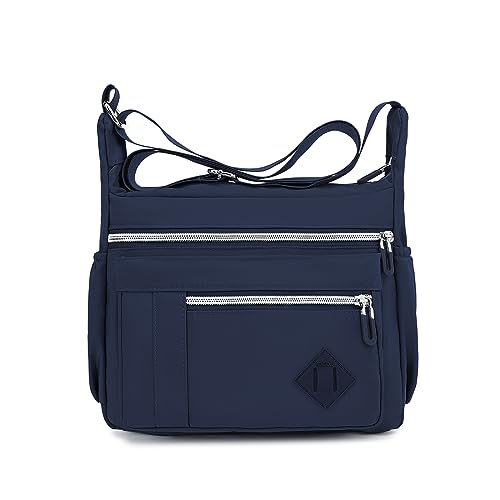 BASICPOWER Crossbody Bag Purse for Women, Multiple Pockets Lightweight Waterproof Shoulder Bags Travel Tote Handbag