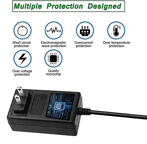 Charger for Bissell 2387 AC Adapter Power Cord Compatible for Bissell 2387 23873 23874 Cordless Stick Vacuum Cleaner Charger