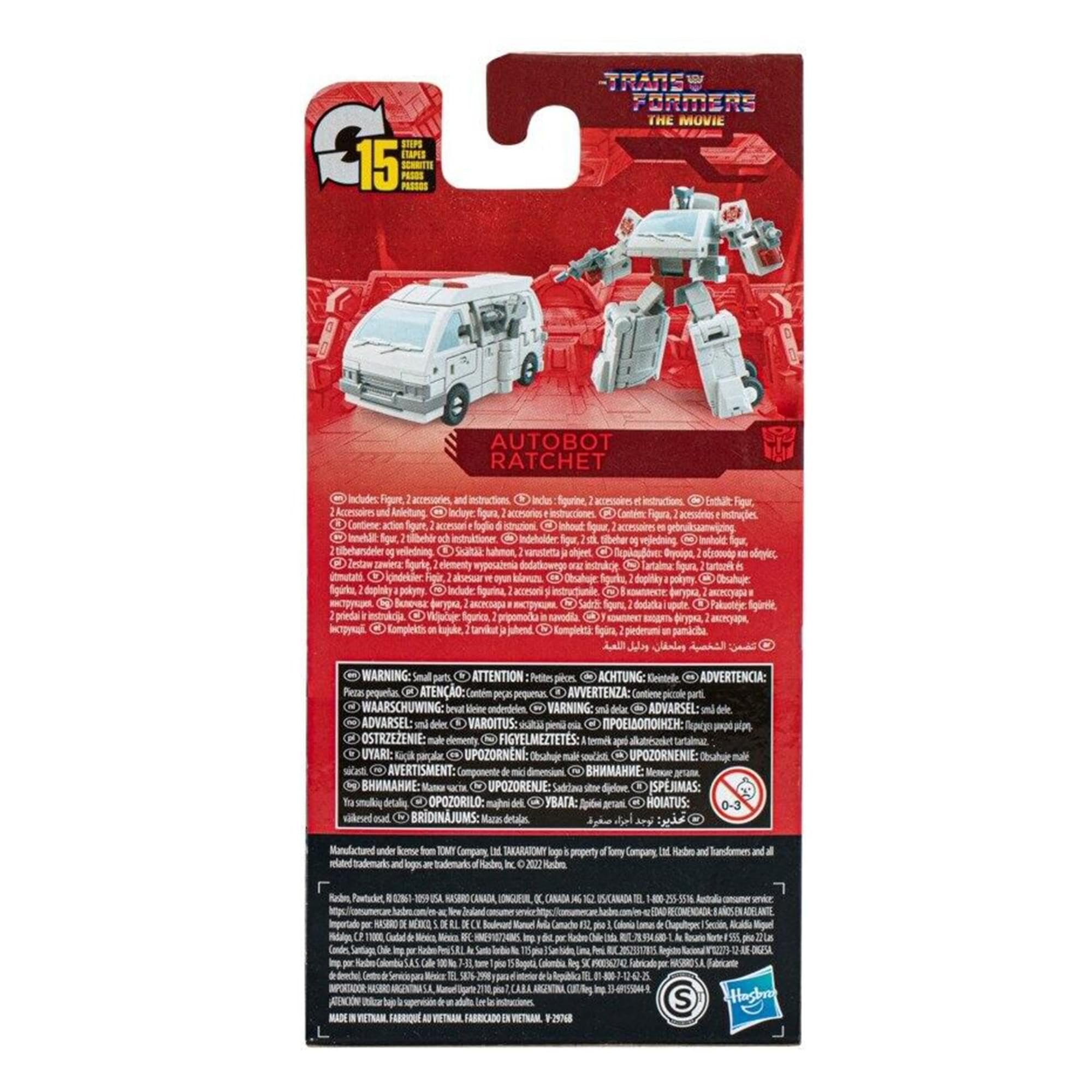 Transformers Toys Studio Series Core Class The The Movie Autobot Ratchet Action Figure - Ages 8 and Up, 3.5-inch