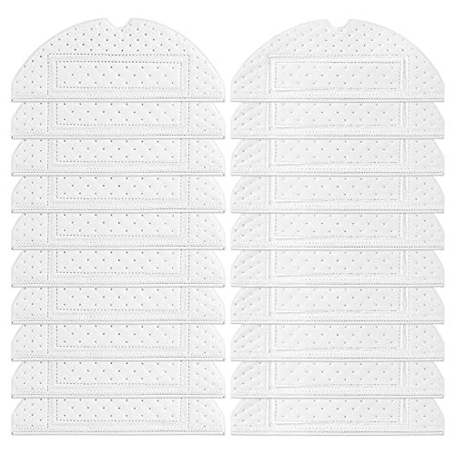KEEPOW 20 Pack Disposable Mop Pads Fit for Roborock S7 S7+ Vacuum Cleaner