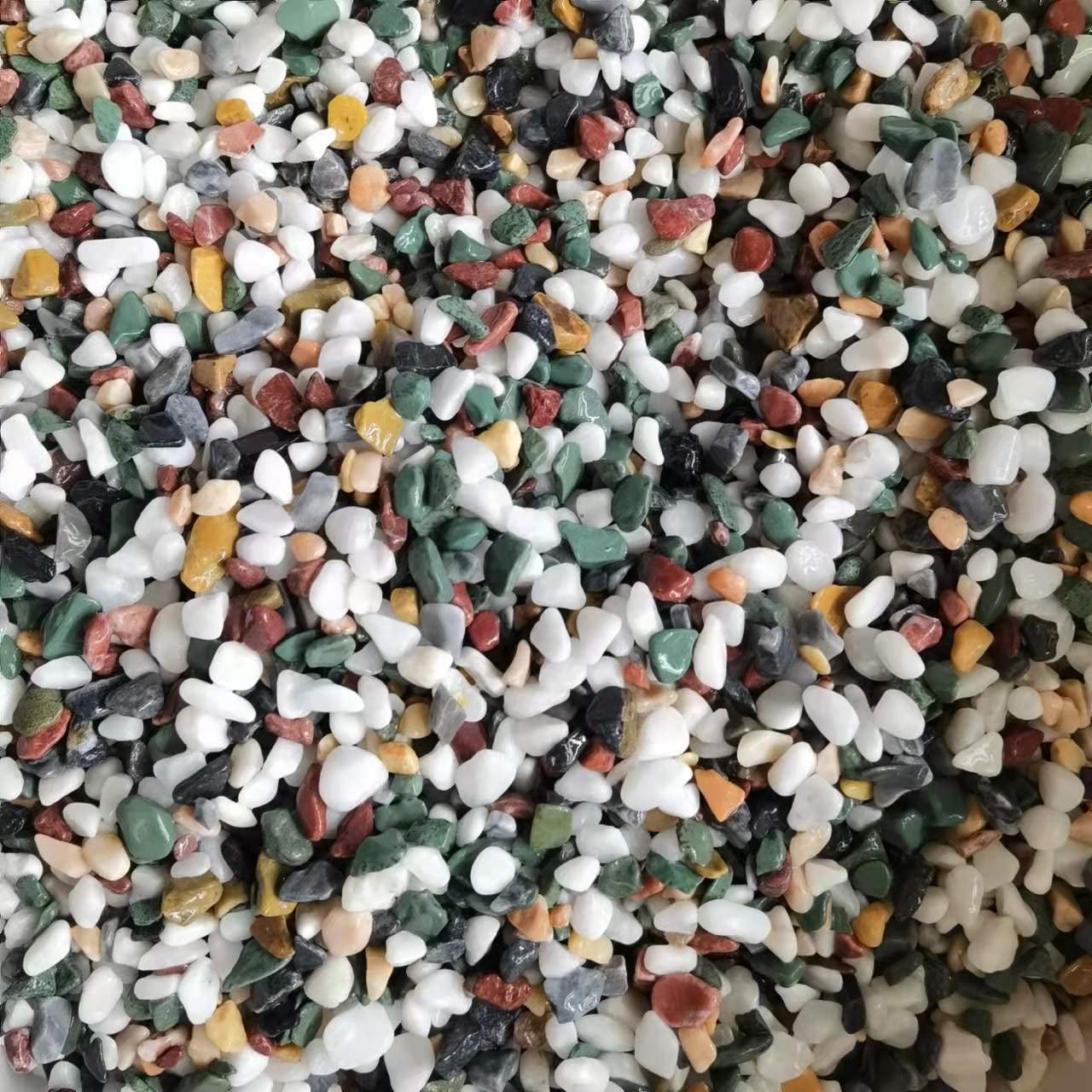 3lb Decorative Pebbles Small White Stones Aquarium Gravel River Rock,White Decorative Stones,White Pebbles,Home DIY Decor,Aquarium Gravel,Fairy Garden,Landscaping Outdoor Stones (mixed color)