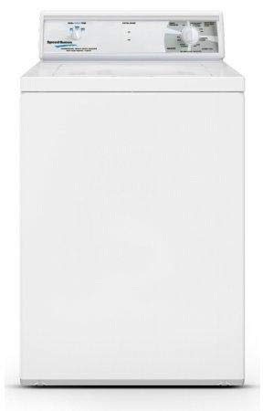 Speed Queen Top Load LWN432SP115TW01 26"" Washer with LDG30RGS113TW01 27"" Gas Dryer Commercial Laundry Pair in White
