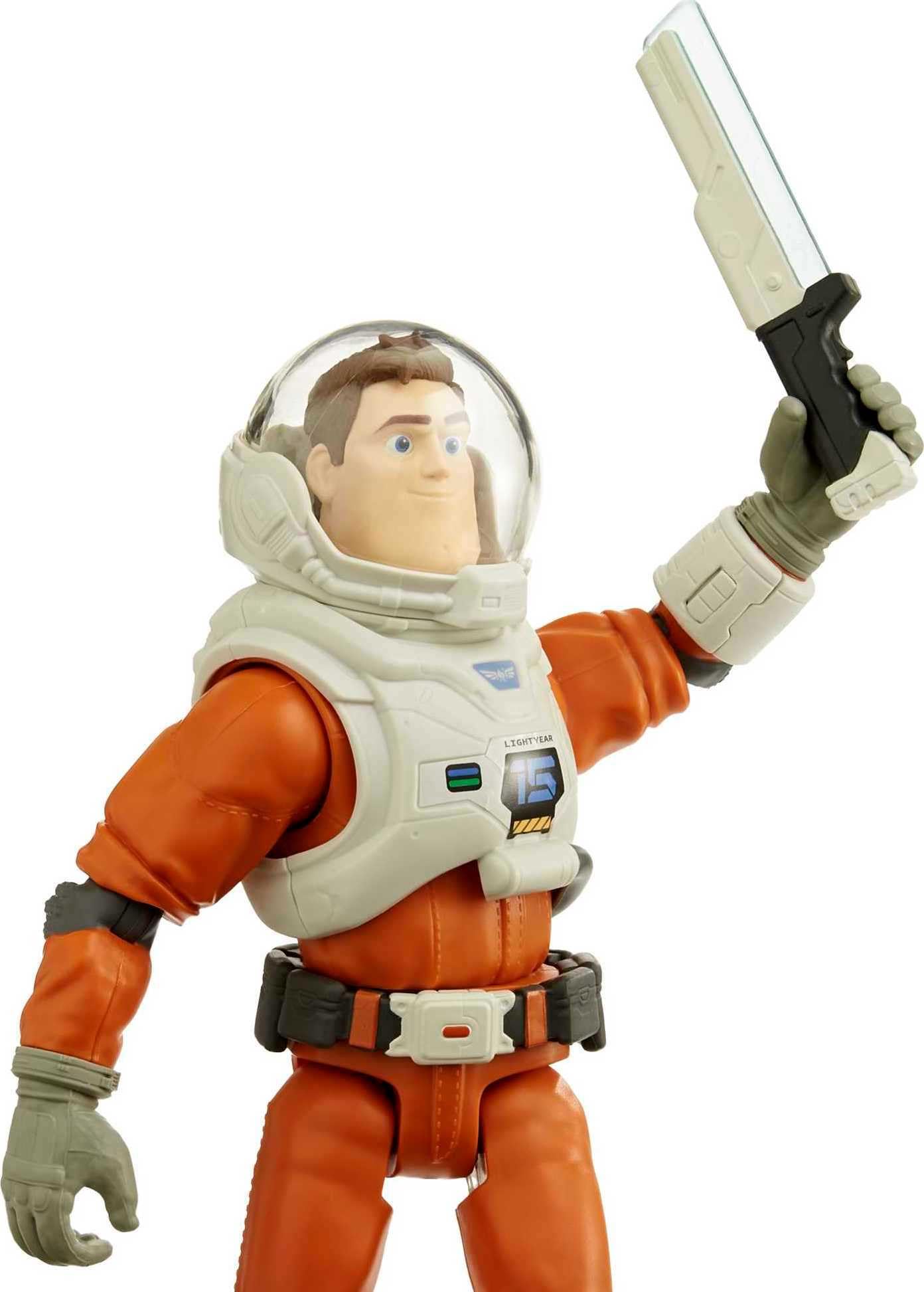 Mattel Disney and Pixar Lightyear Buzz Lightyear Action Figure & Accessories, Space Ranger Gear XL-01 Set, 11.6-inch & 14 Posable Joints