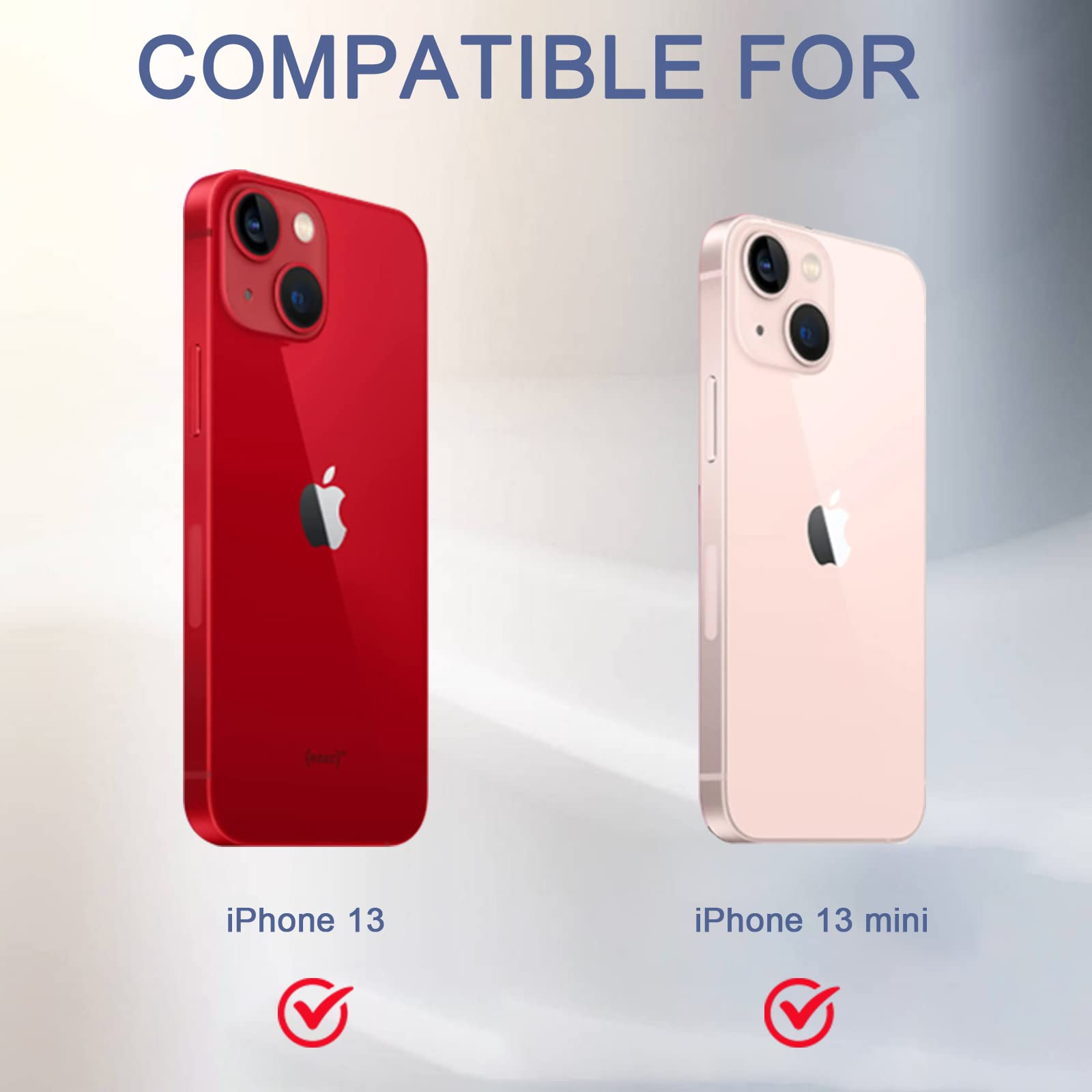 EYSOFT Phone Camera Lens Cover Compatible for iPhone 13/iPhone 13 Mini,Camera Lens Protector to Protect Privacy and Security,Strong Adhesive