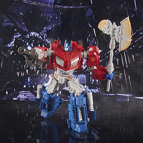 Transformers Studio Series Voyager 03 War for Cybertron Gamer Edition 6.5" Optimus Prime Action Figure