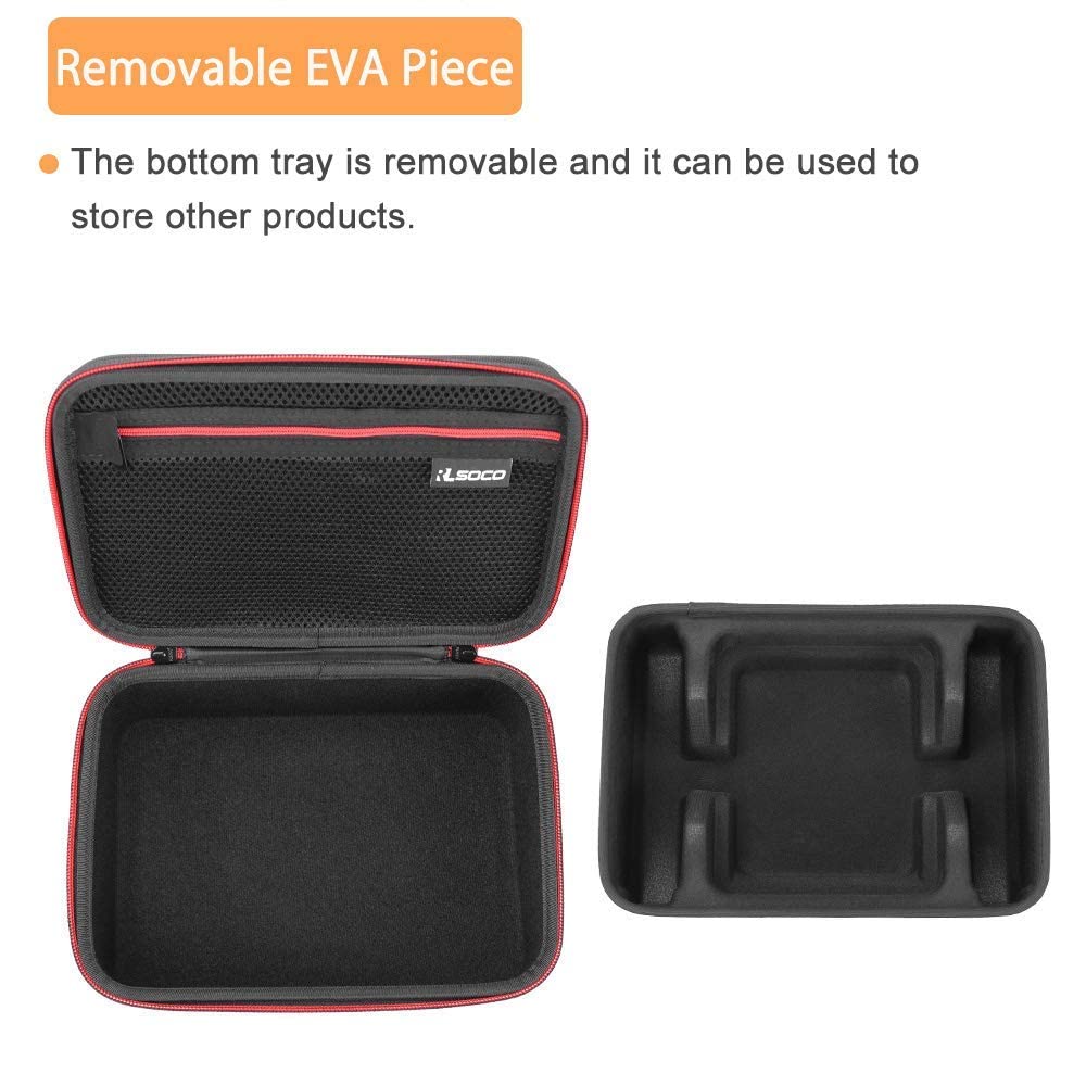 RLSOCO Carrying Case for Nintendo Entertainment System NES Classic Edition/Super NES Classic Mini, Protective Storage Case for Console and Controller(Case Only)