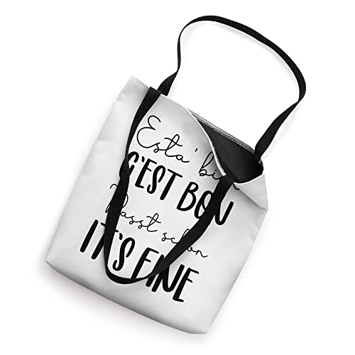 Sighs In Multilingual Funny Language Teacher Teachers Women Tote Bag