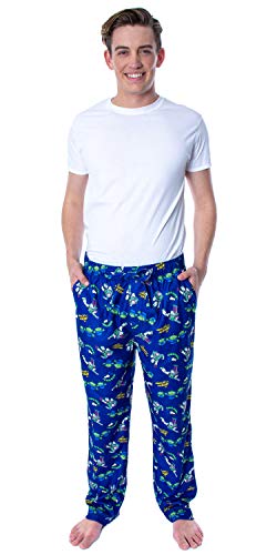 Disney Men's Toy Story Buzz Lightyear and Aliens to Infinity and Beyond! Sleepwear Lounge Pajama Pants (2X-Large)