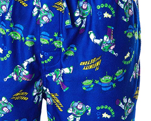 Disney Men's Toy Story Buzz Lightyear and Aliens to Infinity and Beyond! Sleepwear Lounge Pajama Pants (2X-Large)