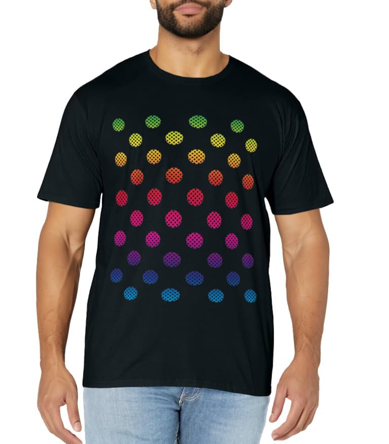 September 15th dot day multicolor rainbow polka dot T-Shirt