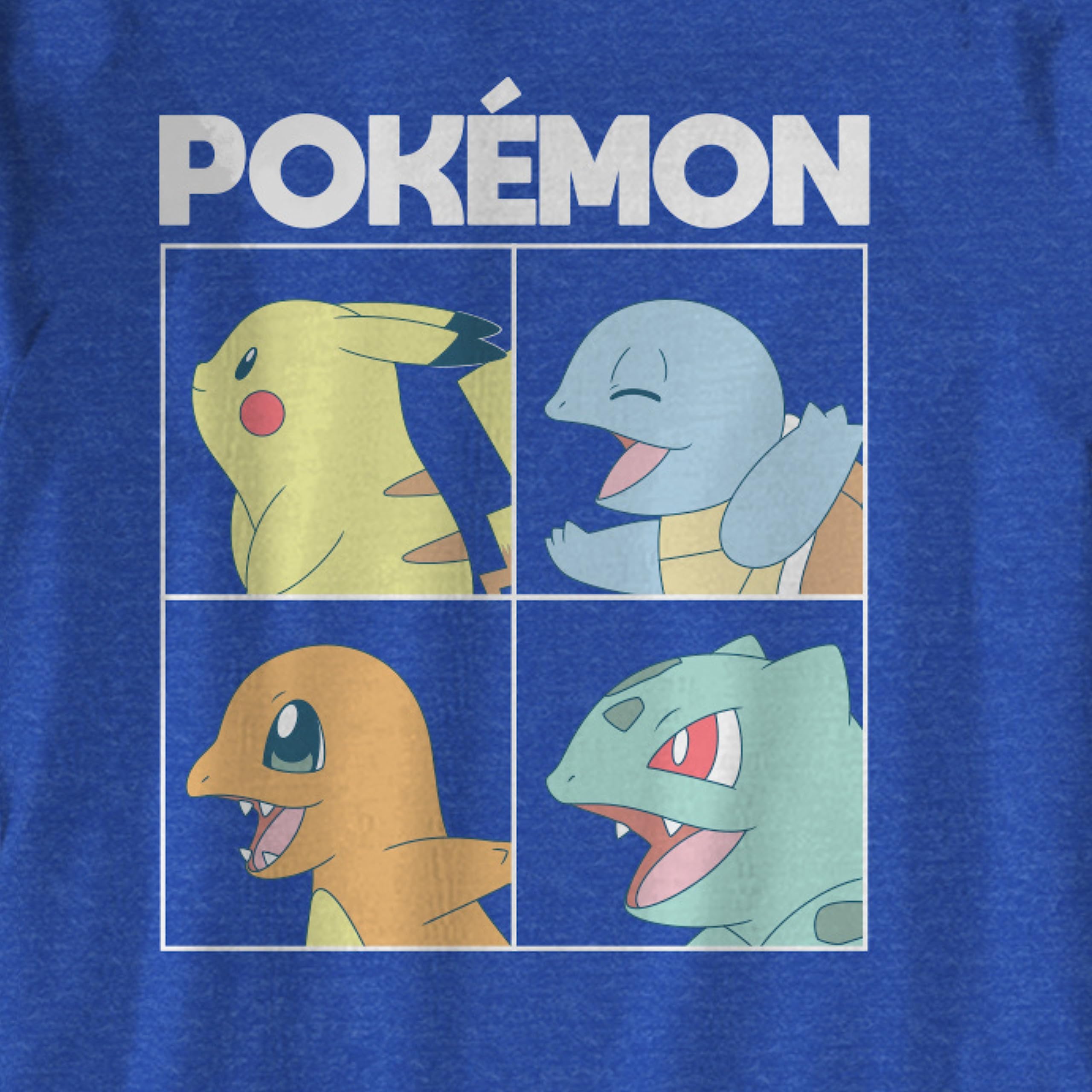 Pokemon Boys Charizard Long Sleeve T-Shirt for Little and Big Boys Sizes XS-2XL Royal Heather