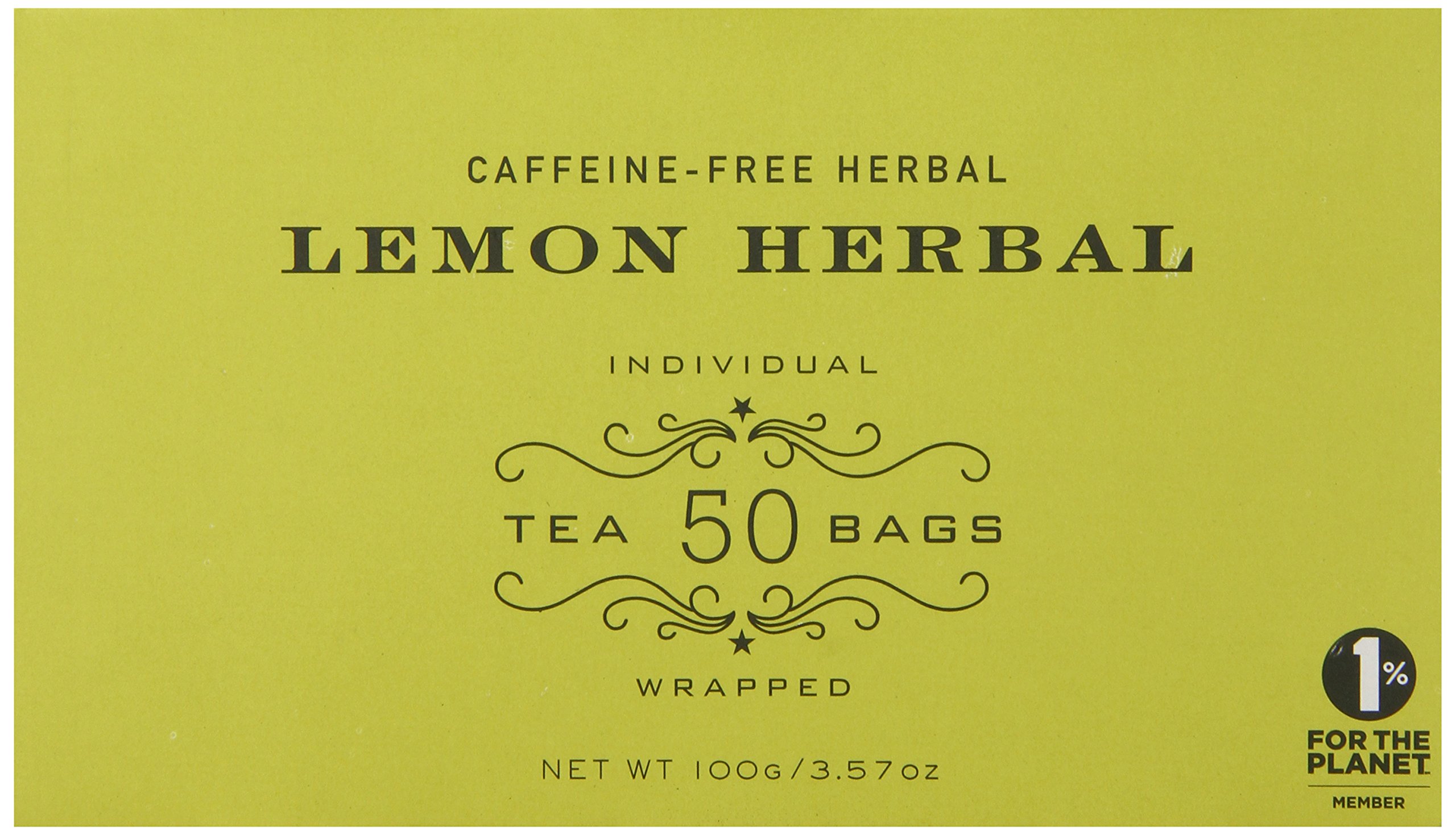 Harney & Sons Herbal Tea, Lemon, 50 Tea Bags