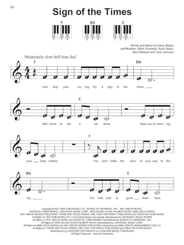 Harry Styles - Super Easy Songbook for Piano