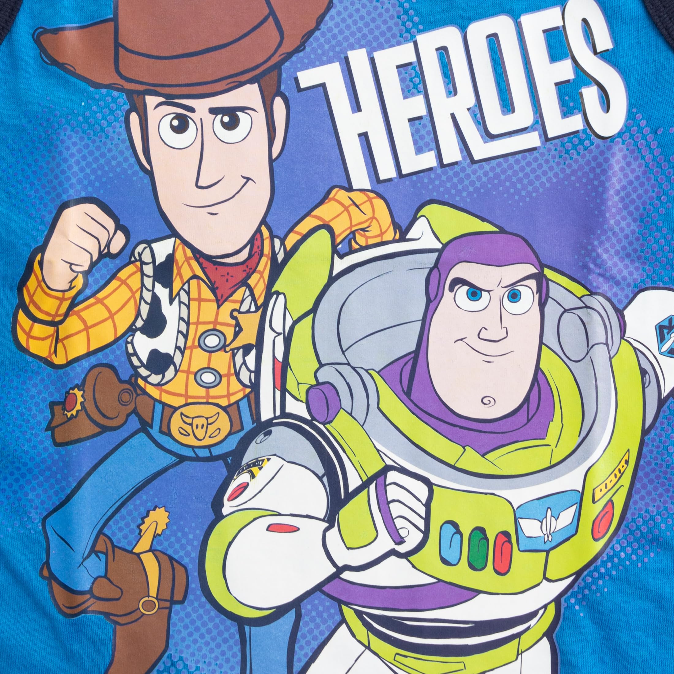 Disney Toy Story Woody & Buzz Lightyear Boys’ 2 Pack Tank Top for Toddler and Little Kids - Blue/Grey