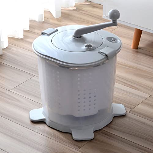 Serlium Portable Washing Machine, Ozone Sterilization Mini Washer with Dehydration Basket Intelligent Underwear Washer Socks Baby Clothes Towels Delicate Items Quick Operation