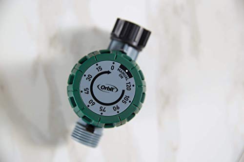 2 Pack - Orbit Mechanical Garden Water Timer for Hose Faucet Watering - 62034