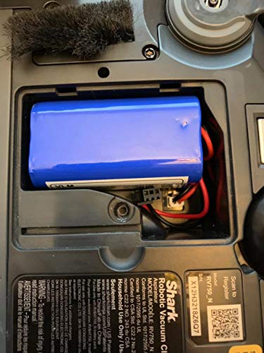 VLM Replacement Battery Pack for Shark Ion Robot RVBAT850 RVBAT700 Battery for RV-85 RV-850 RV 750_N Robots 14.8V